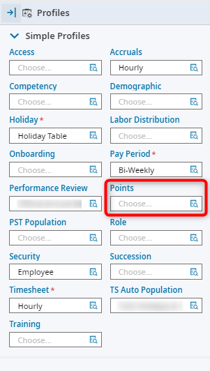 Points User Guide – Inova Payroll