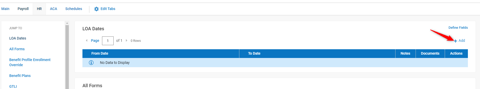 LOA Maintenance Guide (Track Arrearage) (New UI) – Inova Payroll