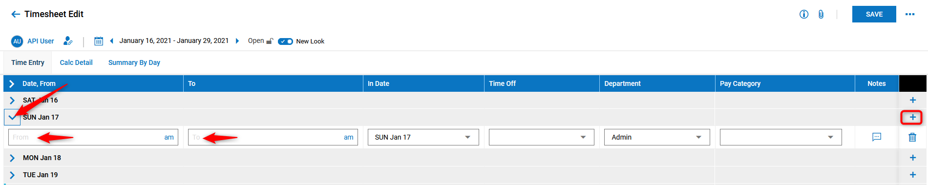 Adding/Editing Time Entries & Time Off TLM SBE & Payroll (New UI ...