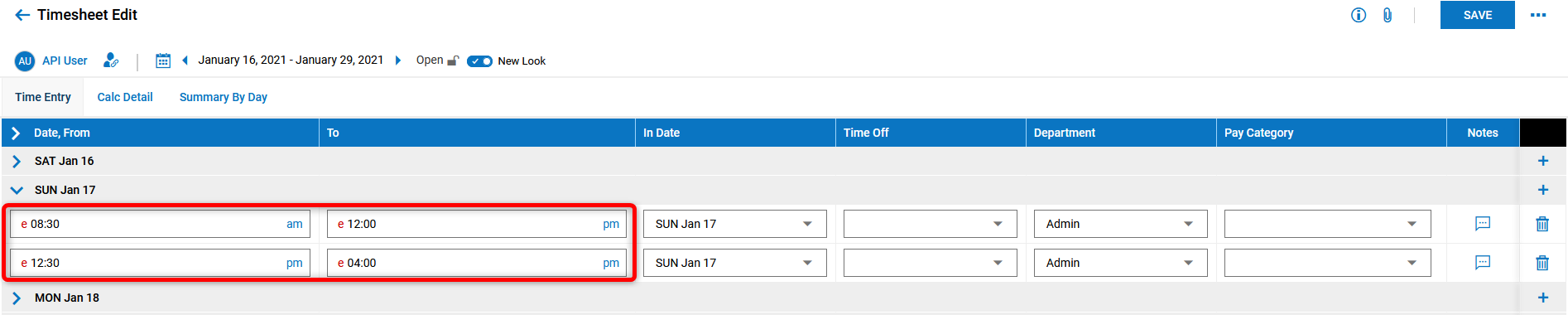 Adding/Editing Time Entries & Time Off TLM SBE & Payroll (New UI ...
