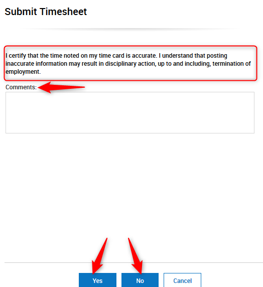 Employees Submitting Timesheet w/ Attestation (New UI) – Inova Payroll