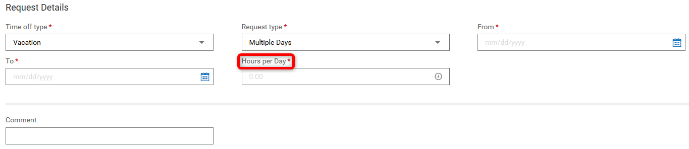 Employee Submitting Time Off Requests (New UI) – Inova Payroll
