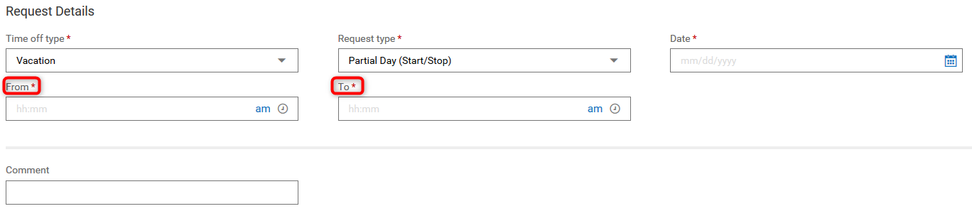 Employee Submitting Time Off Requests (New UI) – Inova Payroll