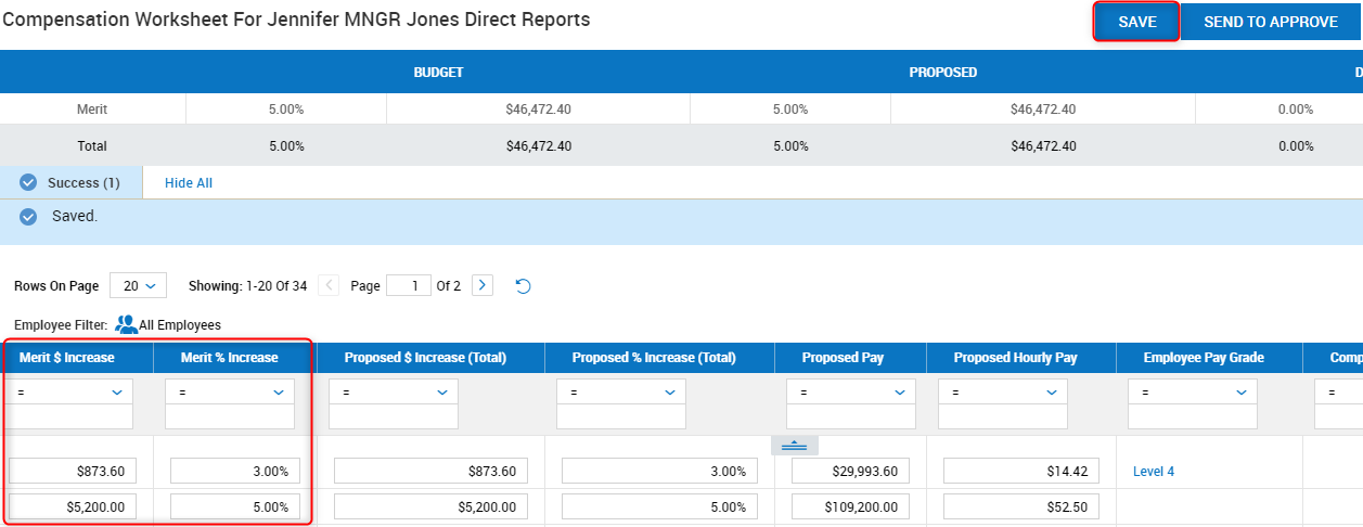 Compensation Proposals Guide for Managers - New UI – Inova Payroll