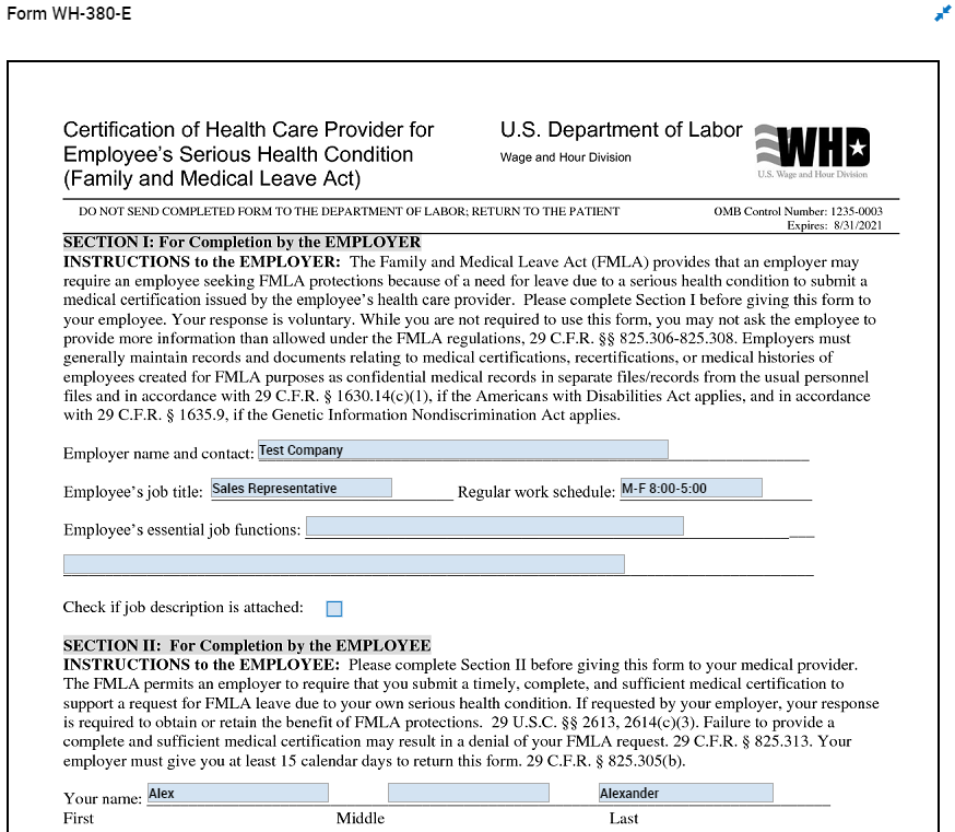 Leave of Absence Admin Guide - w/ Workflows - New UI – Inova Payroll