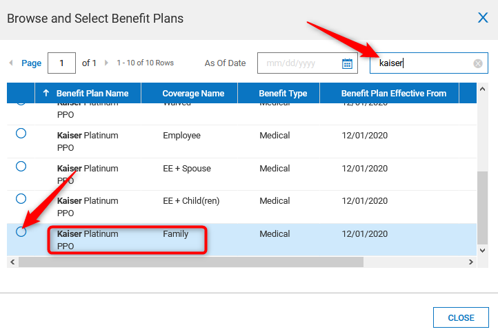 Assigning Medical Benefits with HRIS/Open Enrollment (New UI) – Inova ...