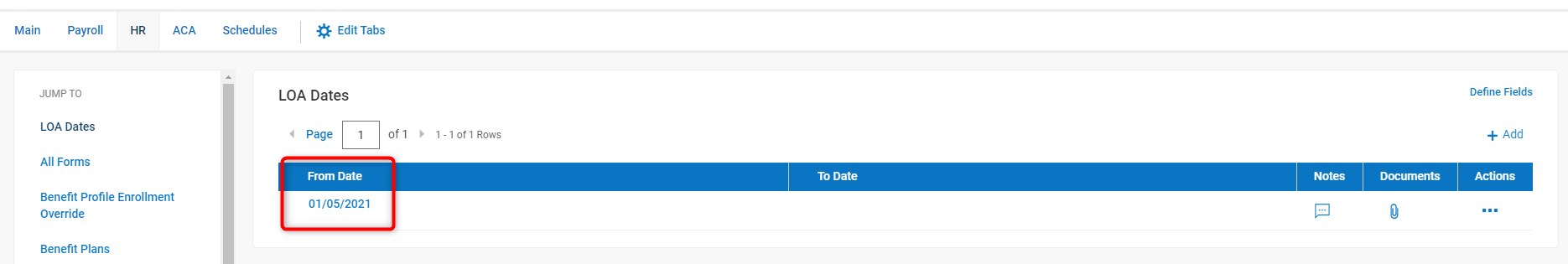 LOA Maintenance Guide (Track Arrearage) (New UI) – Inova Payroll