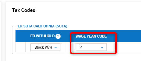 Employee Tax Settings (New UI) - 501c Exempt FICA, FUTA, & CA SDI ...
