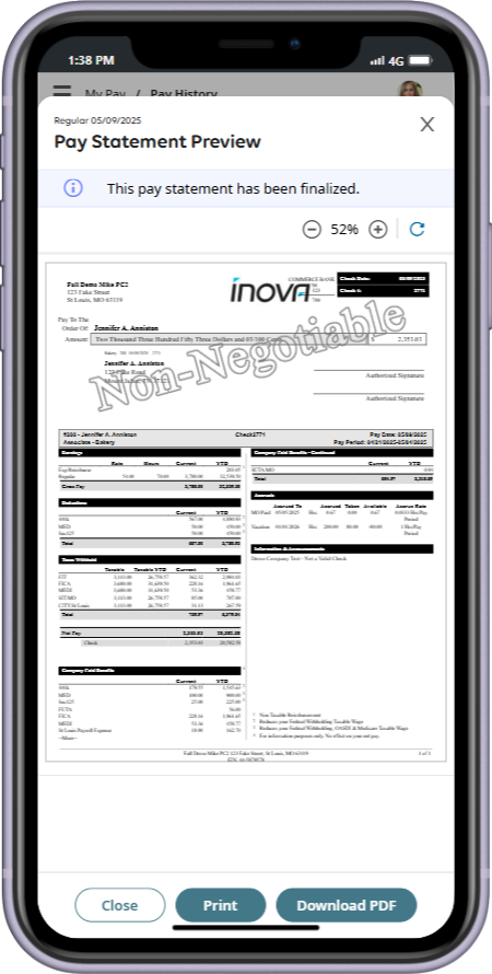 UKG Accessing Your Pay Statements, W2, and 1095-c – Inova Payroll