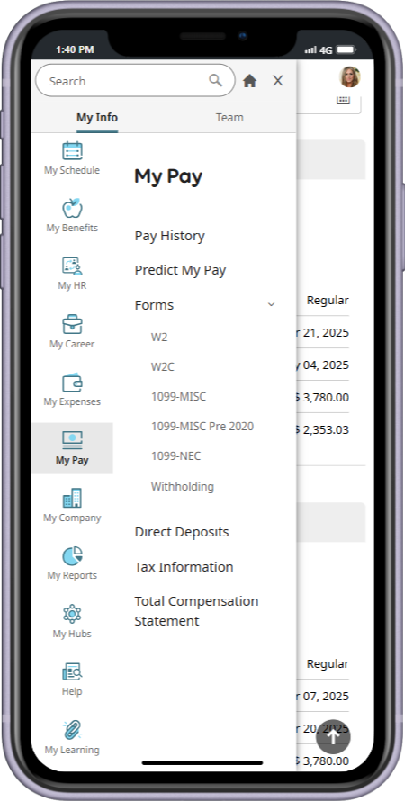 UKG Accessing Your Pay Statements, W2, and 1095-c – Inova Payroll