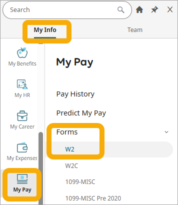 UKG Accessing Your Pay Statements, W2, and 1095-c – Inova Payroll