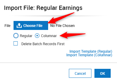 Importing Bonus Payrolls – Inova Payroll