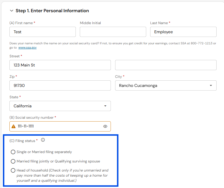 UKG Employee Submitting Tax Updates – Inova Payroll
