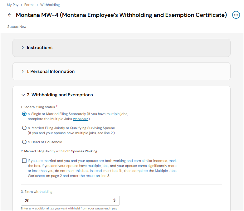 UKG Employee Submitting Tax Updates – Inova Payroll