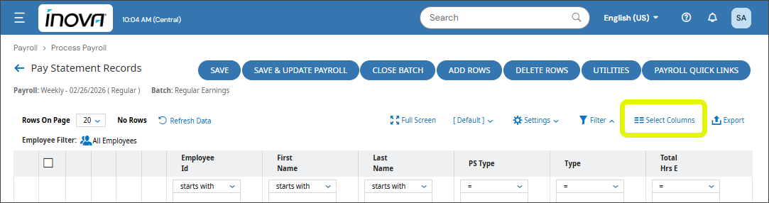 UKG Payroll Processing - Payroll Only – Inova Payroll